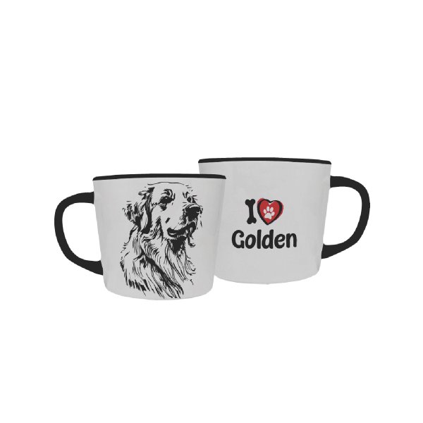 Zazpi Ceramics Cod 7784 Caneca Decor Acqua Cabo Acqua 366ml 13 X